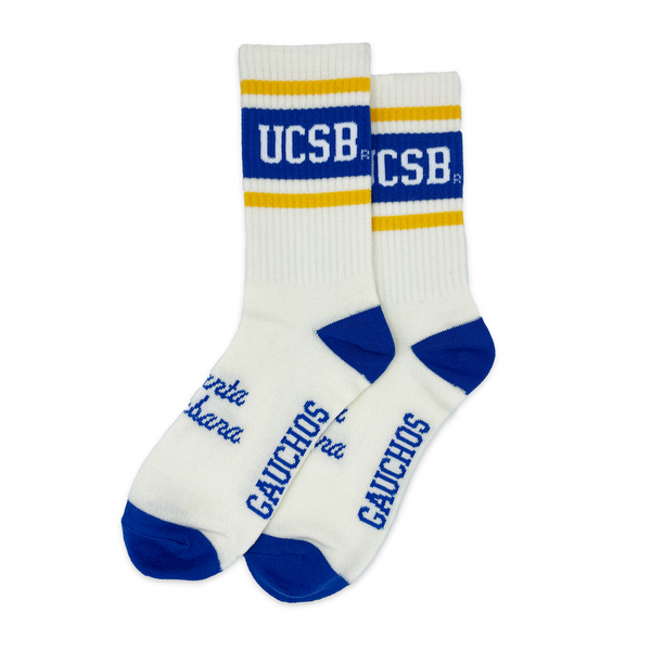 UCSB Retro Tube Socks - Island View Outfitters
