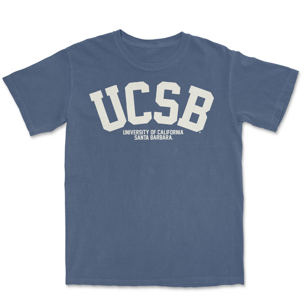 UCSB Subtle Tee – China Blue - Island View Outfitters