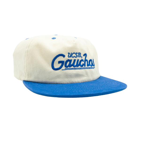 UCSB National Champs Cap- Natural/Royal - Island View Outfitters