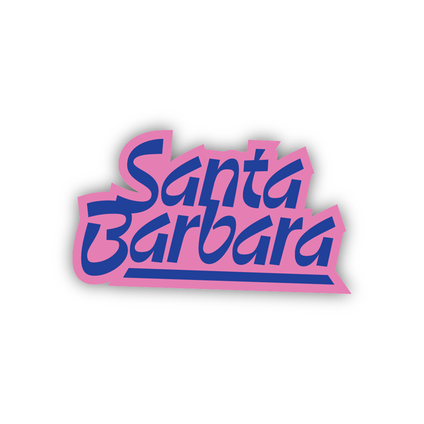 Santa Barbara Duotone Sticker - Island View Outfitters