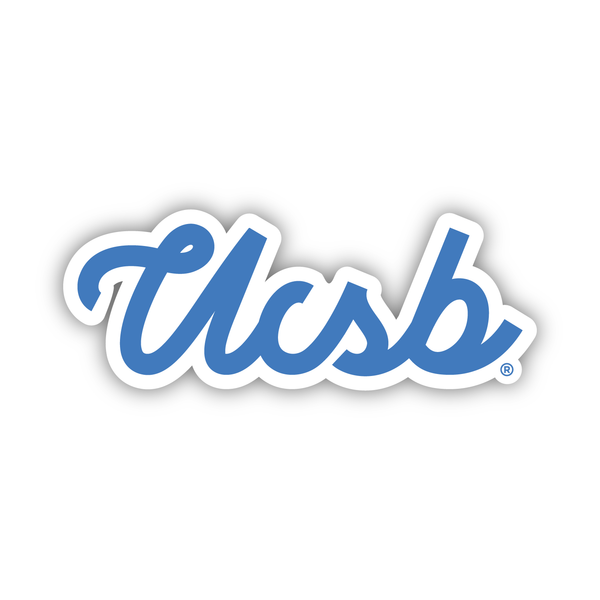 UCSB Script Sticker - Island View Outfitters